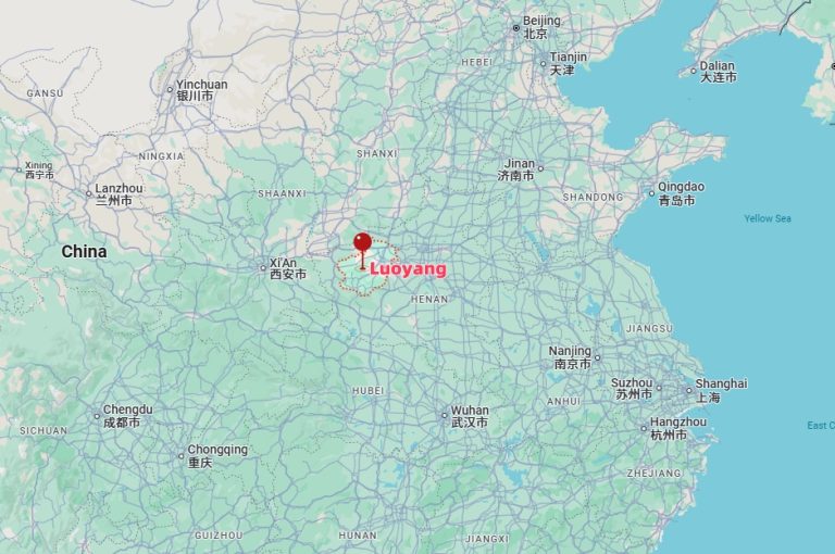 Where is Luoyang – Luoyang Location on the Map - AsiaSilkRoadTours